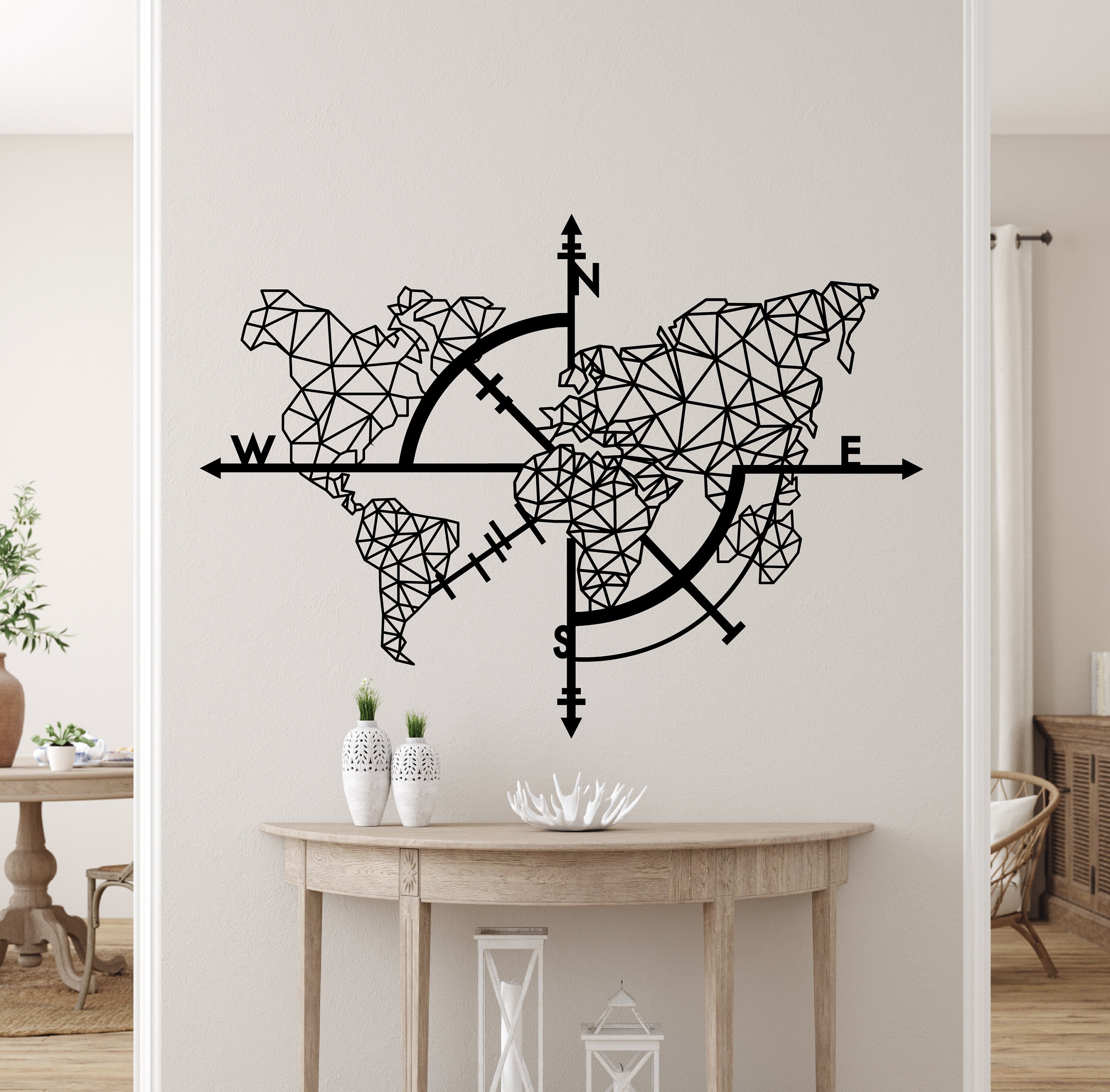 World Map | Home Decor |wood Wall Map | Laser Cut File | DIGITAL FILE ...
