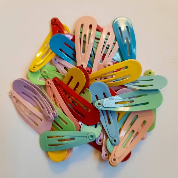 Snap Hair Clips - Etsy