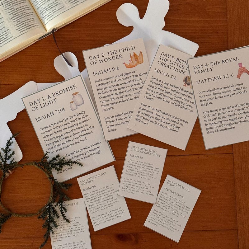 Devotional Christmas Cards - Etsy