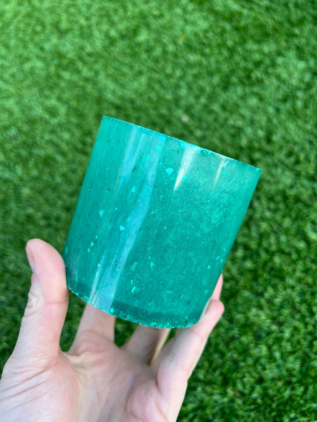 Resin Handmade Planter Pot. Great for Succulents or Cacti - Etsy