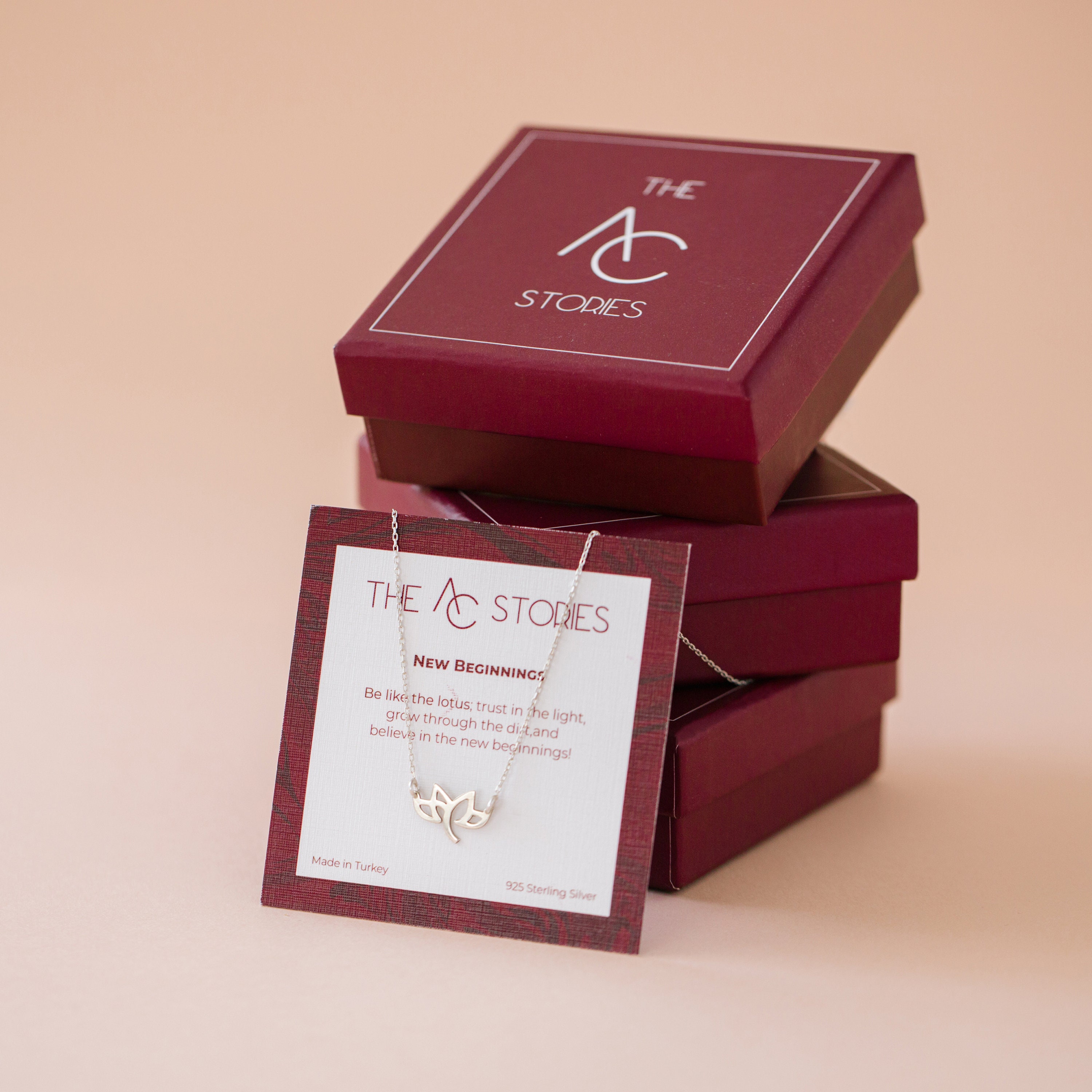 New Beginnings Necklace 925 Sterling Silver New Beginnings | Etsy