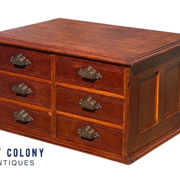 Antique Thread Cabinet - Etsy