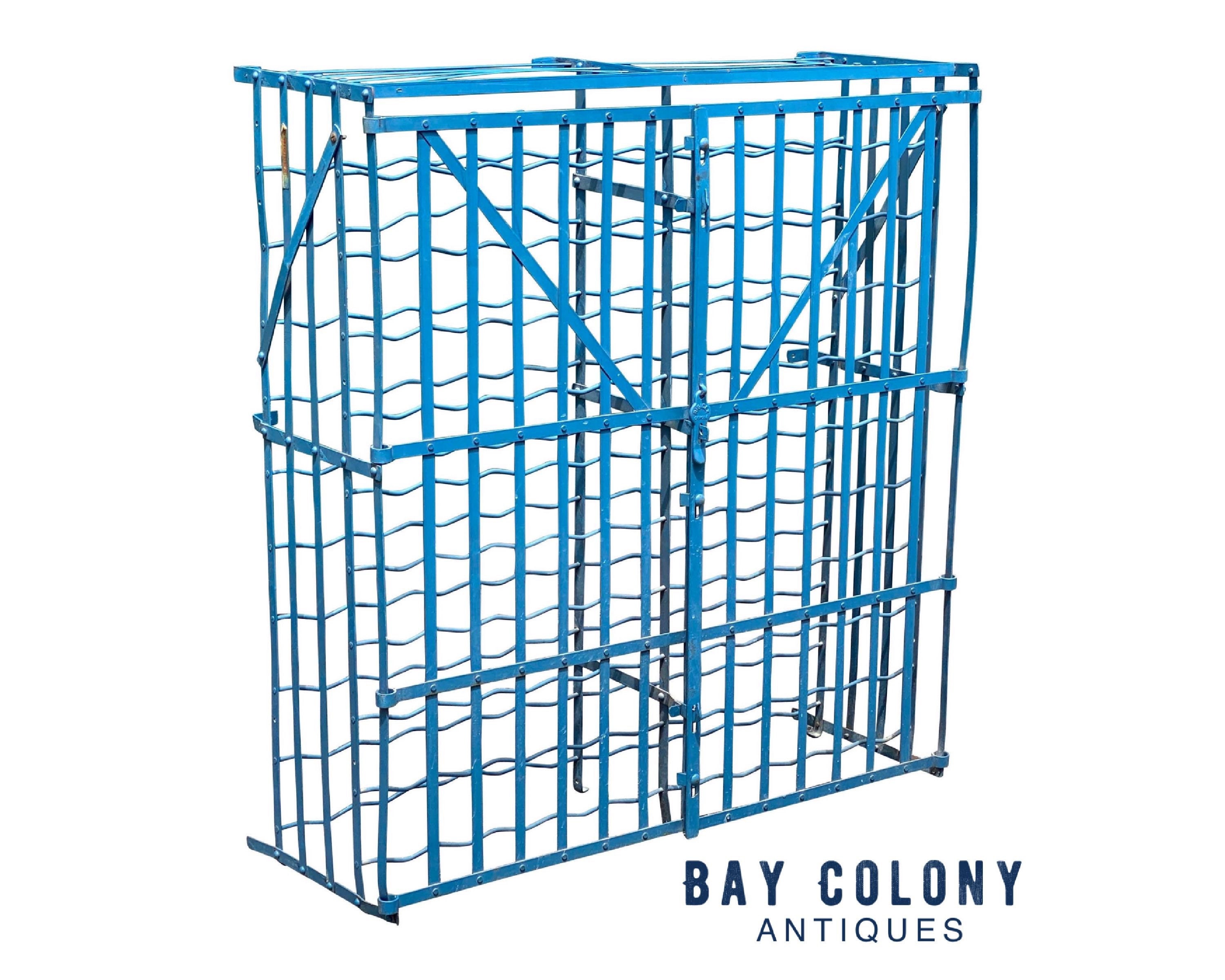 20th Century Antique French Art Deco Rigidex 100 Bottle Wine Cage ...