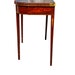 Antique Federal Style Mahogany Card Table / Game Table With Icicle ...