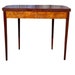 Antique Federal Style Mahogany Card Table / Game Table With Icicle ...
