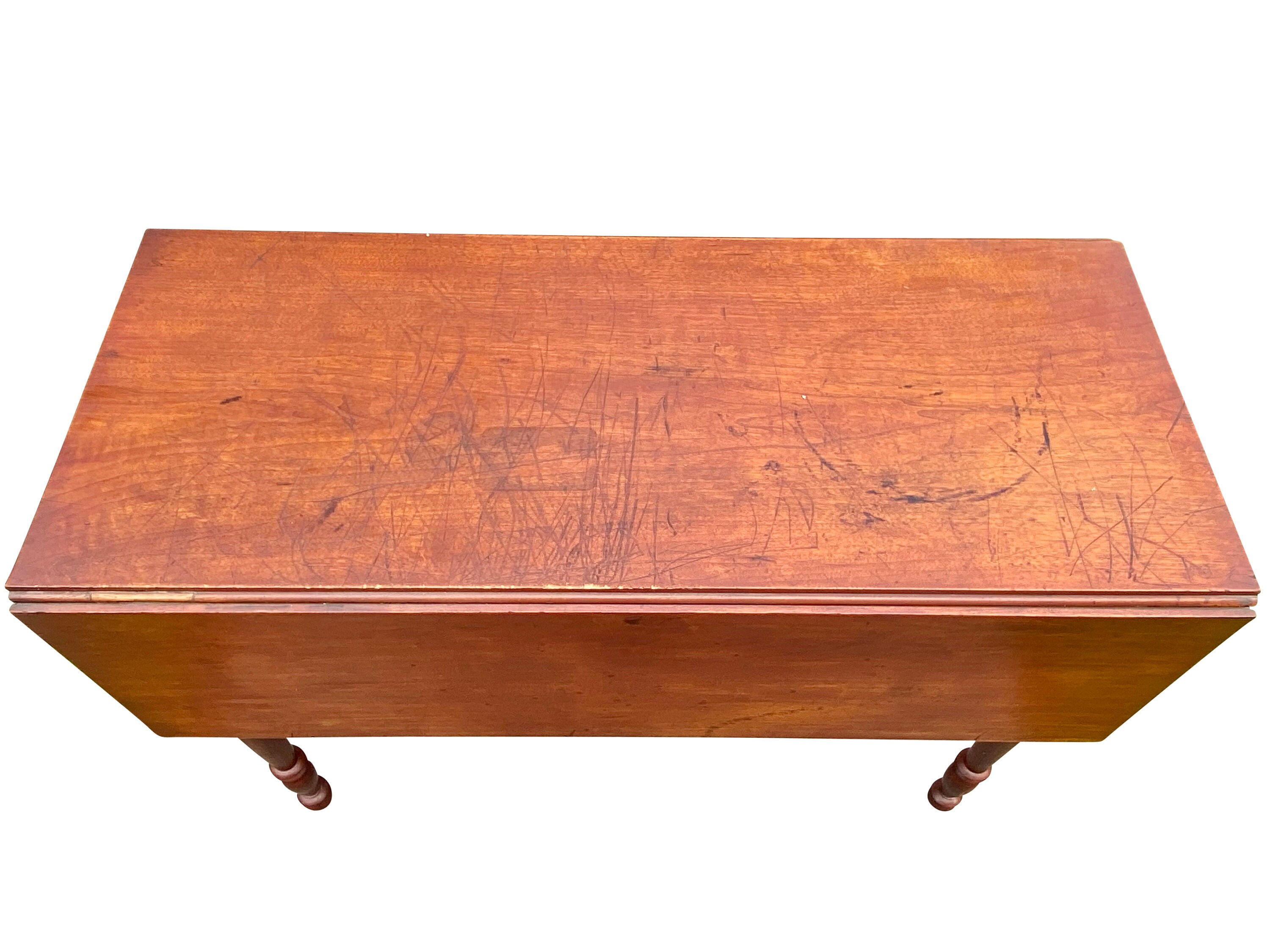 Antique New England Cherry Drop Leaf Dining Table / Farmhouse Table - Etsy