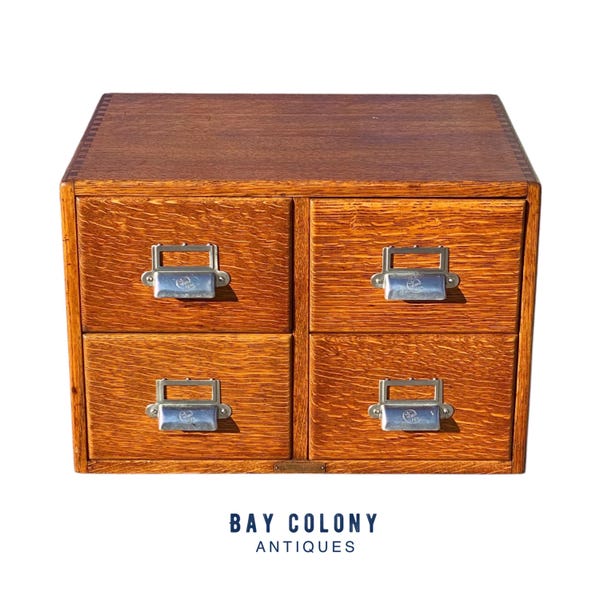 Card Catalog Cabinet - Etsy