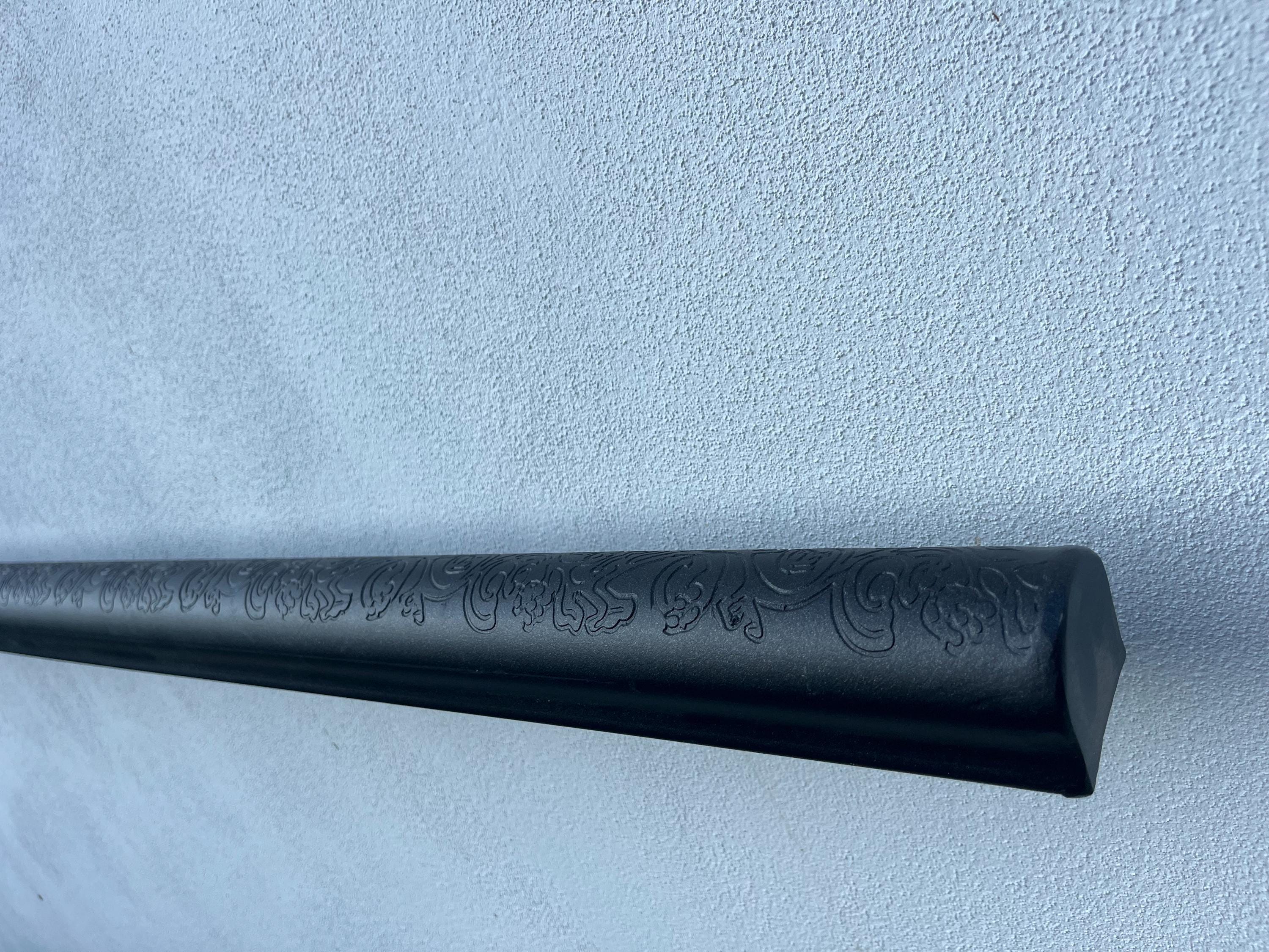 Custom Wrought Iron Handrail: Wood Texture, Rustic Modern Stair Rail - Etsy