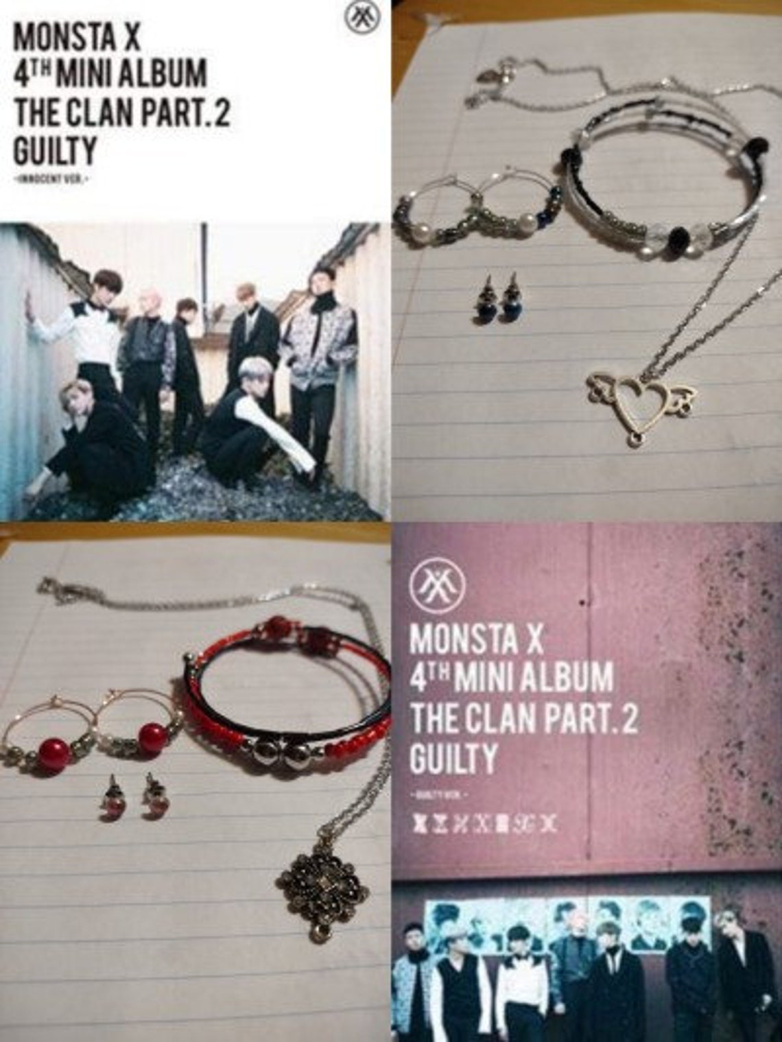 Kpop Album Inspired Jewelry Sets - Etsy