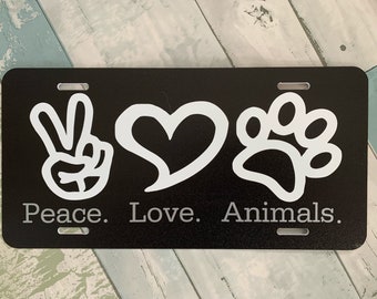 Pvc License Plate | Etsy