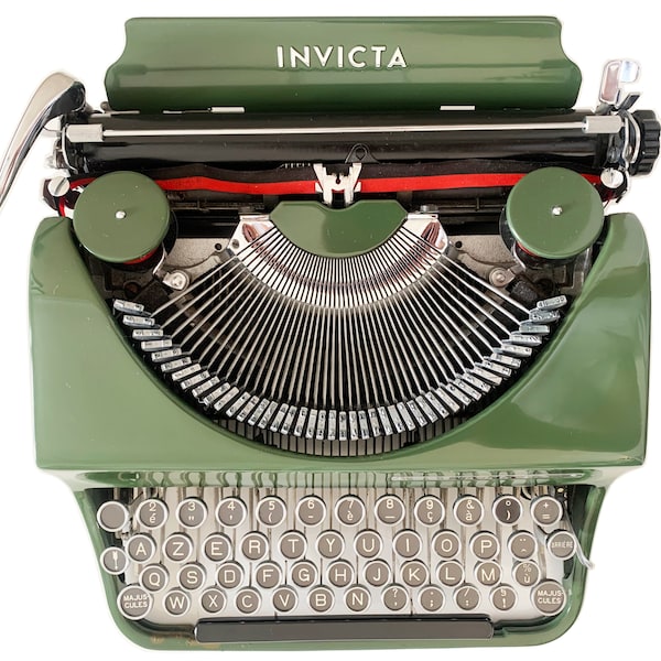 Green Typewriter - Etsy