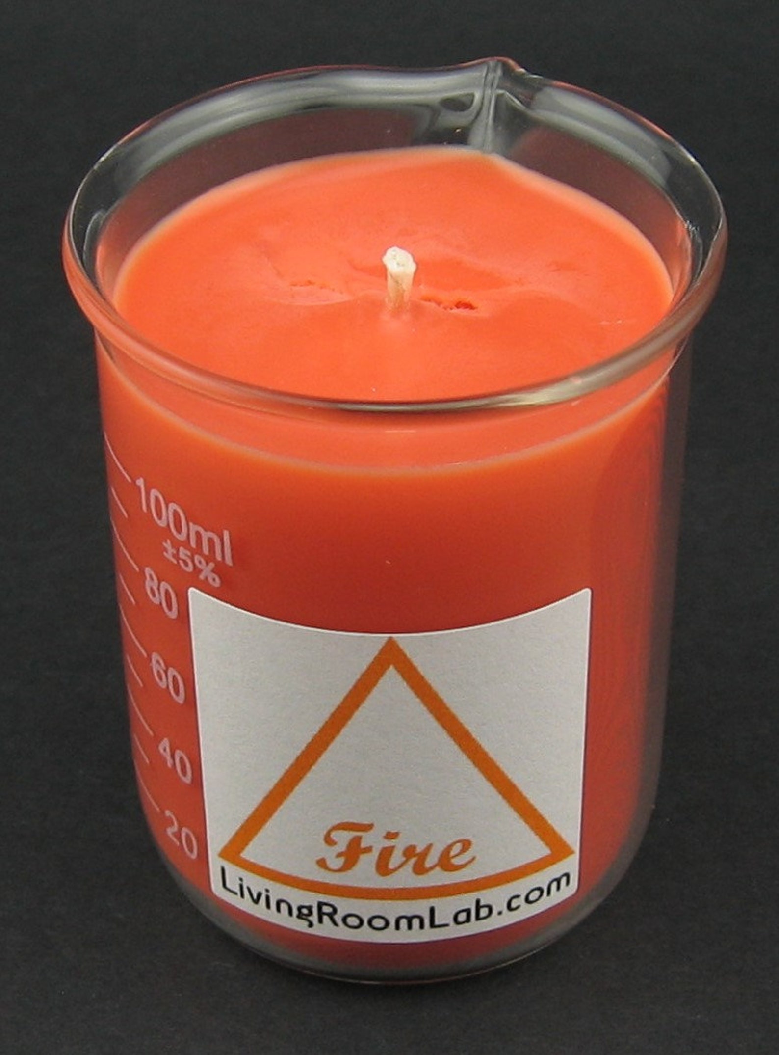 Classical Elements Beaker Candles - Fire, Water, Earth, and Air - Etsy