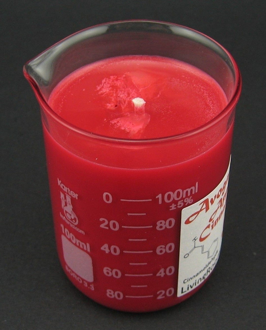 Mini Fall Beaker Candle (100 Ml Volume) - Etsy