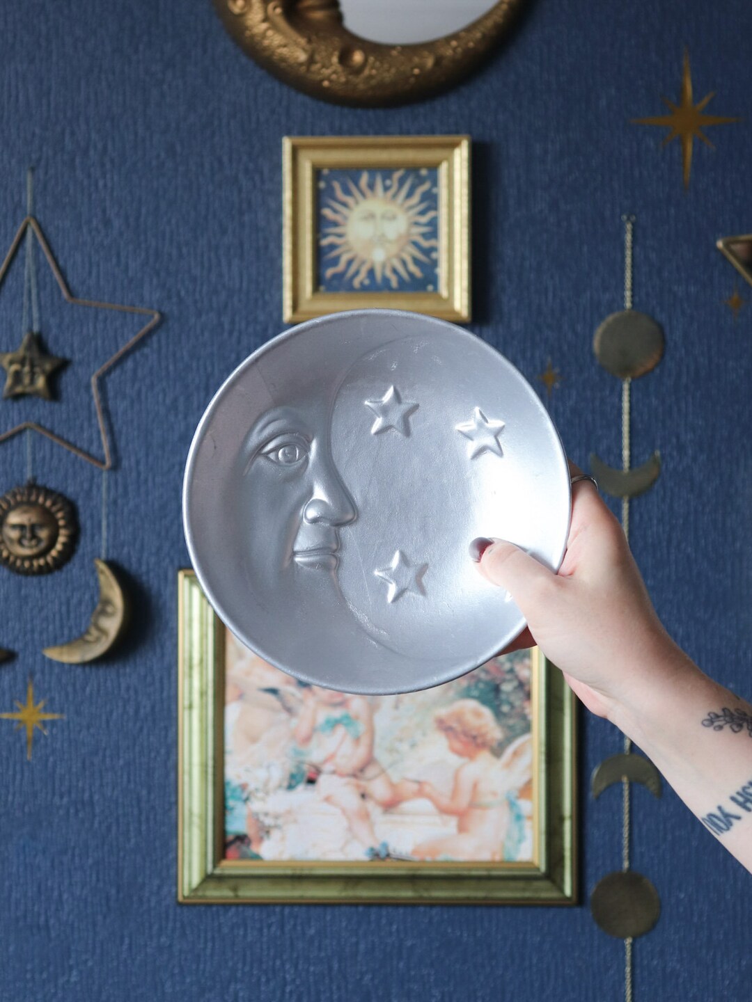 Vintage Celestial Plate - Etsy