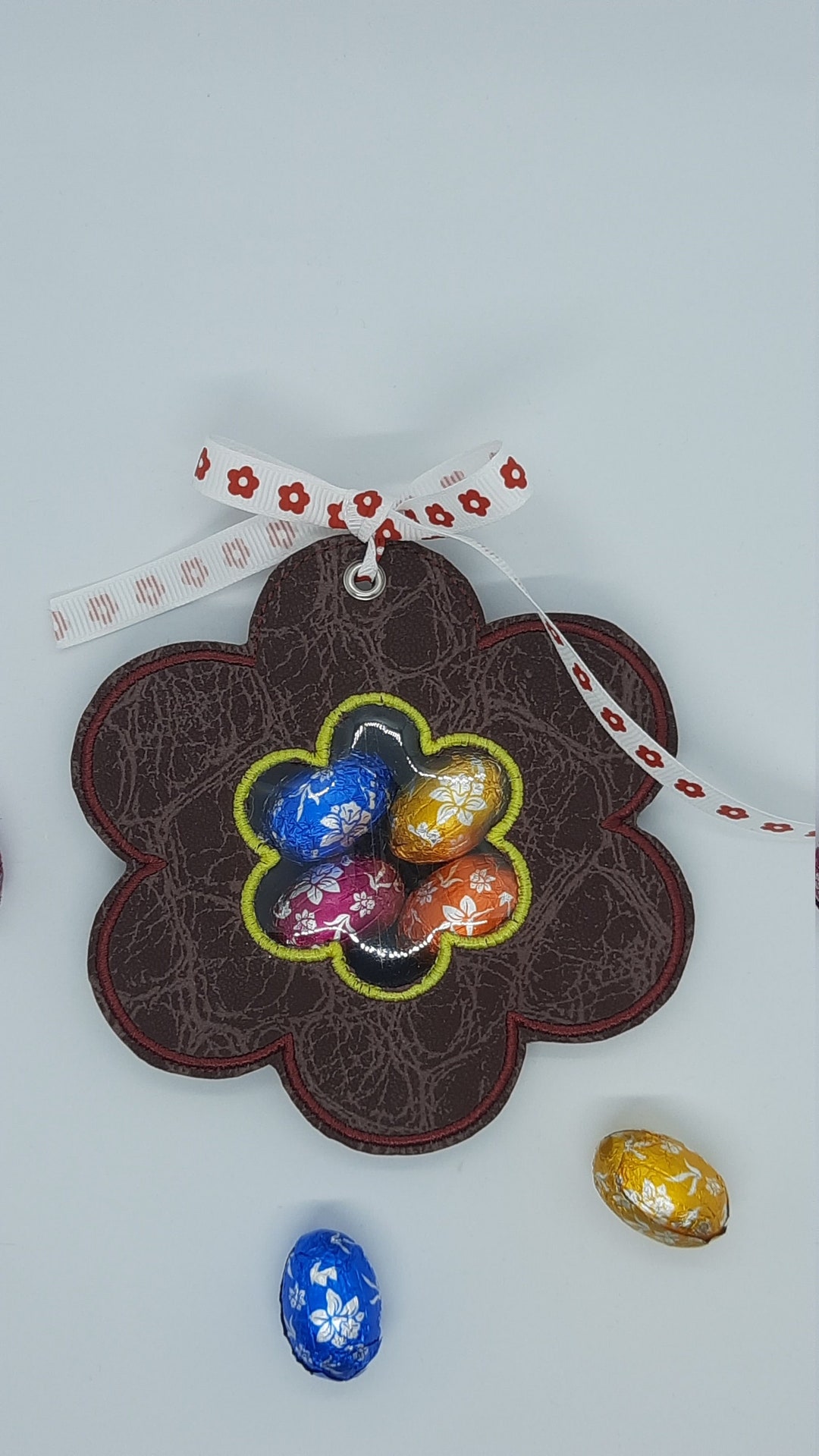 Chocolate Packaging Easter, Chocolate Egg Bag Flower - Etsy
