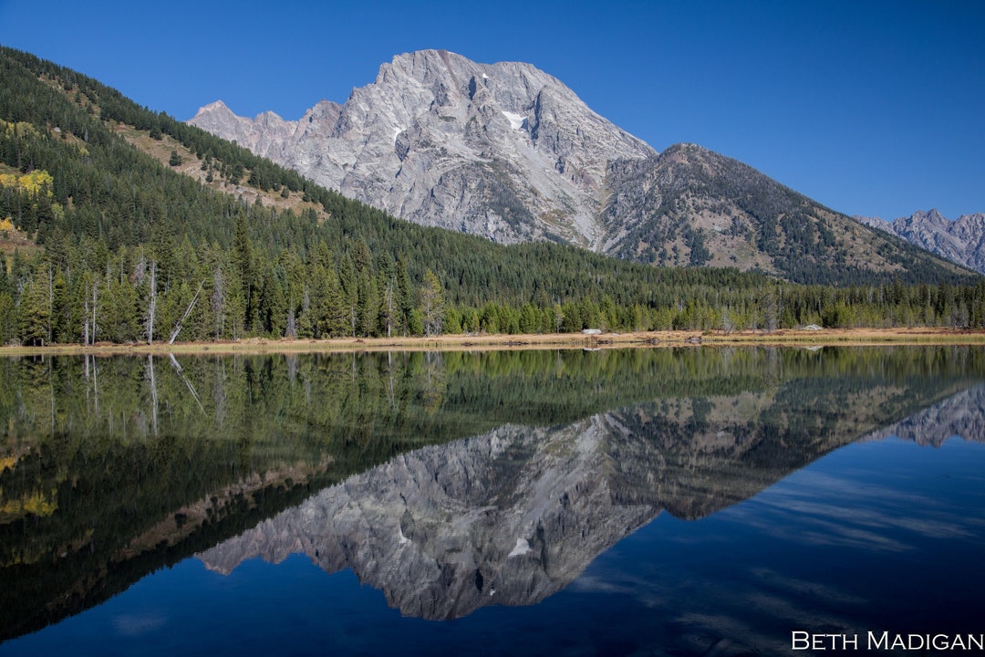 Mount Moran Reflection - Etsy