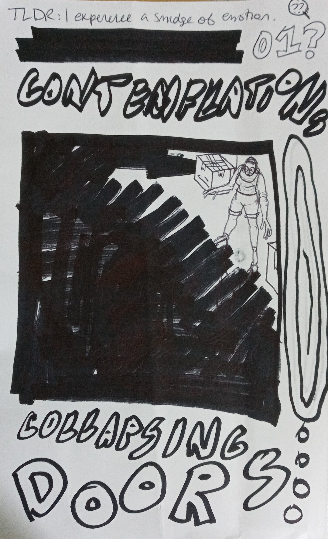 Collapsing Doors, a Digital Zine PDF VERSION - Etsy