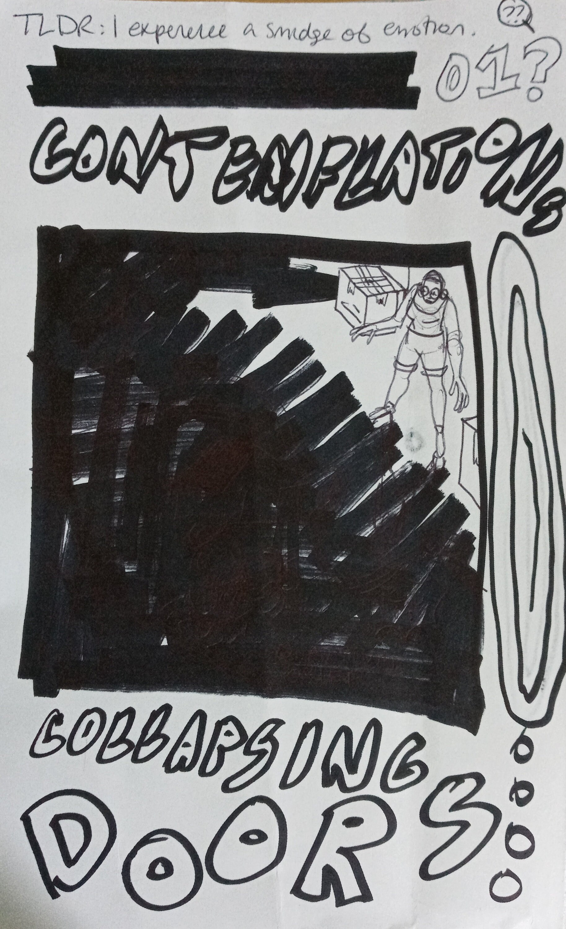 Collapsing Doors, a Digital Zine PDF VERSION - Etsy