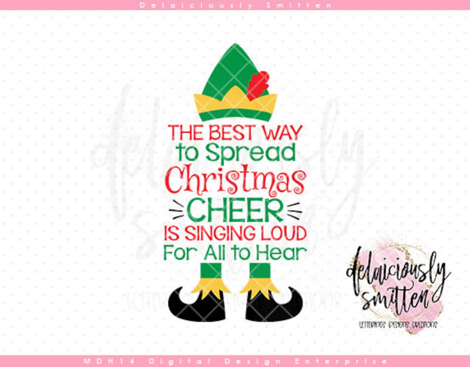 The Best Way to Spread Christmas Cheer is Singing Loud for All - Etsy