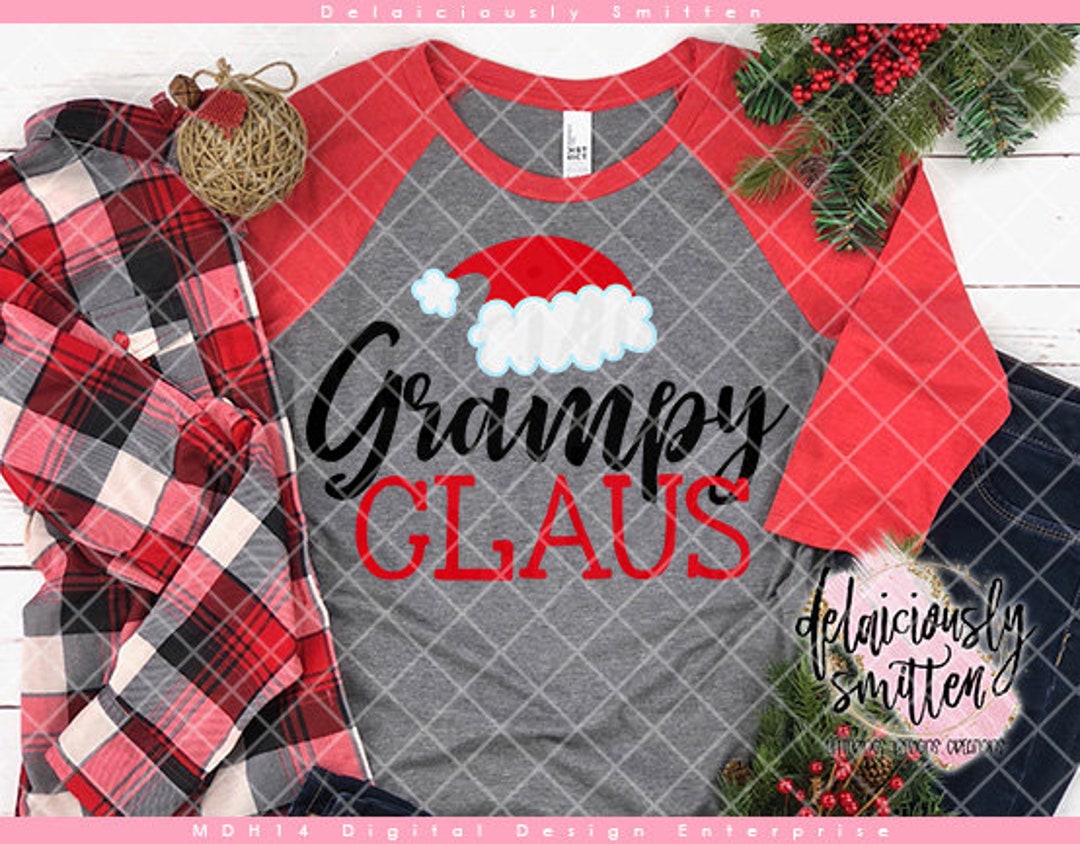 Grampy Claus SVG, Santa Claus Svg, Christmas SVG, Christmas Decor, Holiday Svg, Instant Download ...