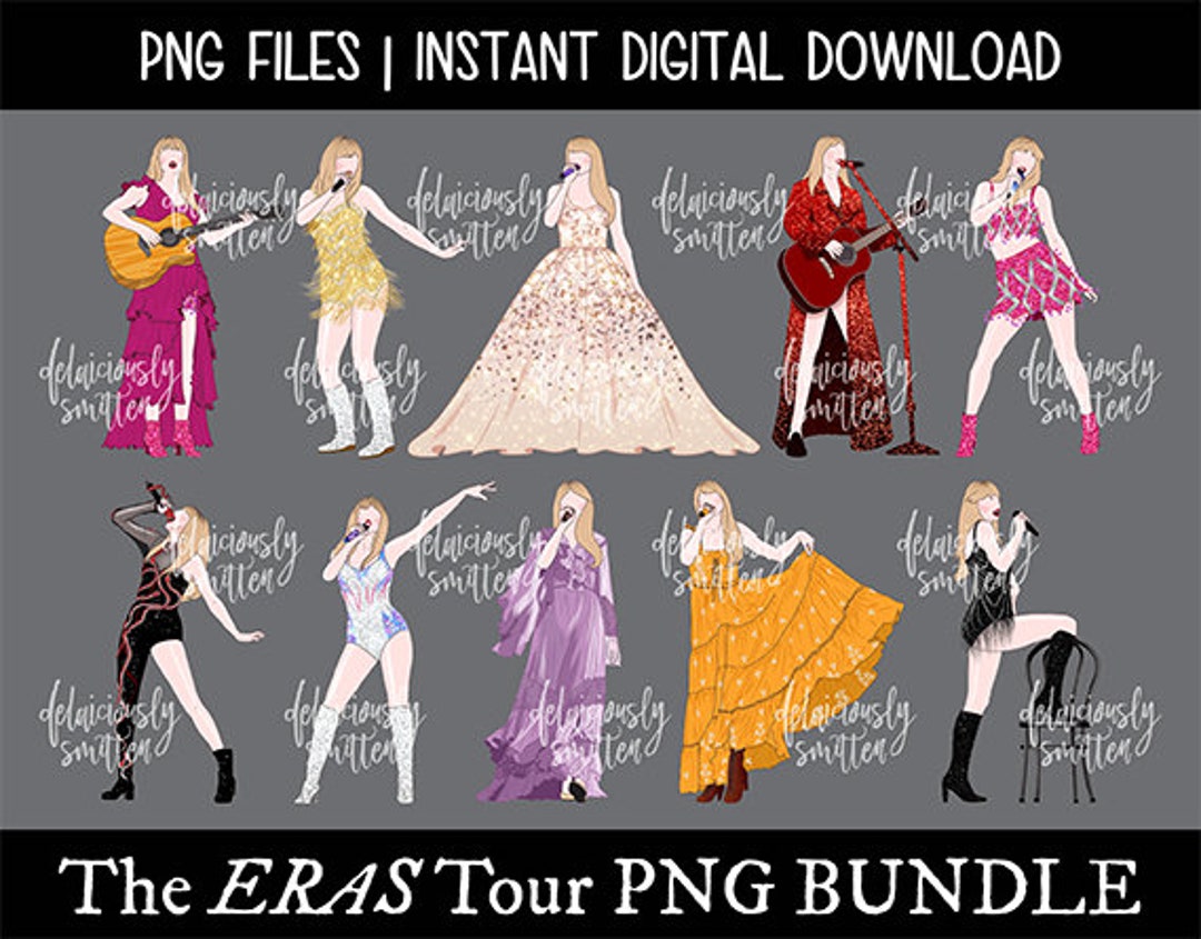 Concert Sublimation PNG BUNDLE Files, Tour Concert Png Designs, Merch ...