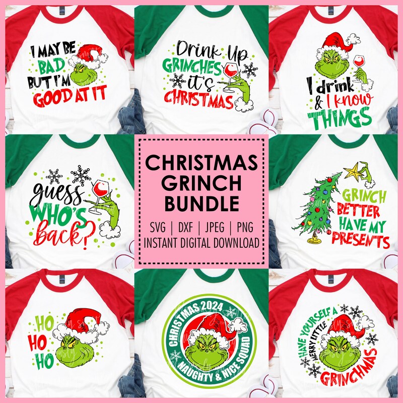 Grinch Christmas Svg - Etsy