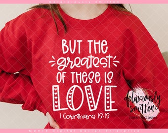 The Greatest is Love | Etsy