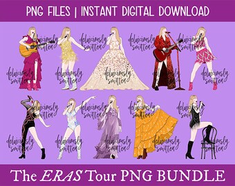 Concert Sublimation PNG BUNDLE Files, Tour Concert Png Designs, Merch ...