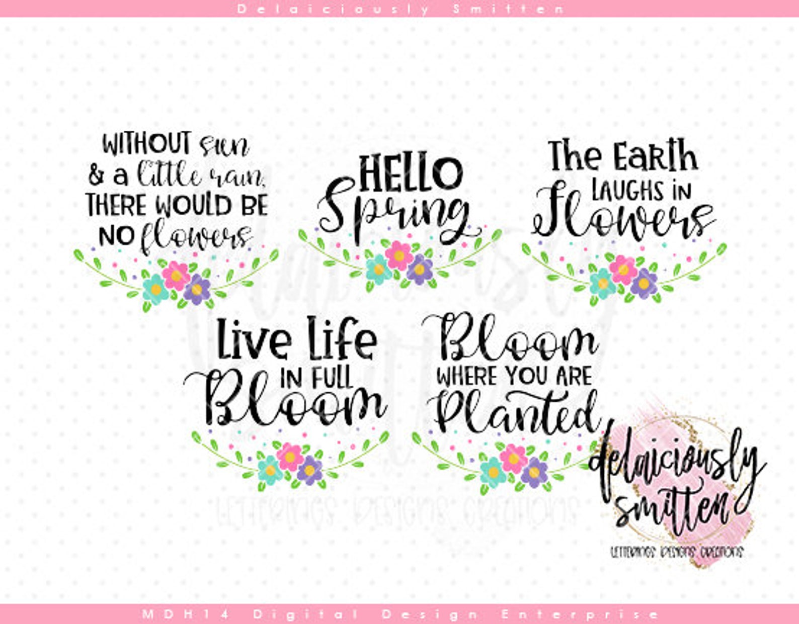 Spring Bundle SVG Spring Svg Spring Break Shirt Womens - Etsy