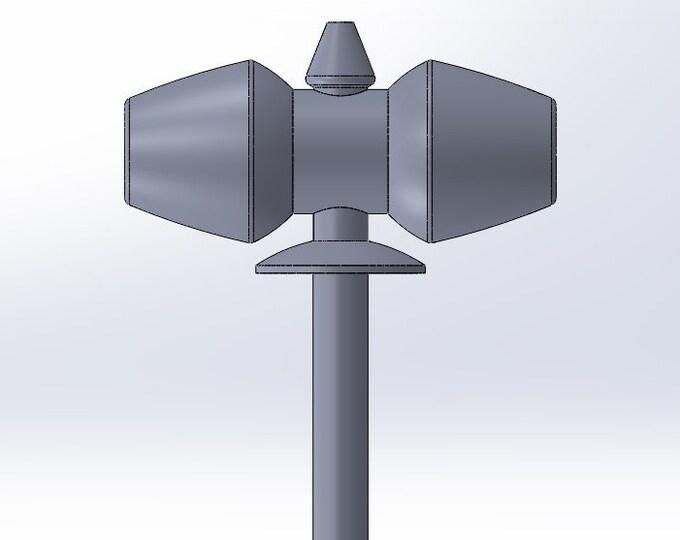 Smithy's Hammer Stl 3d Print File - Etsy