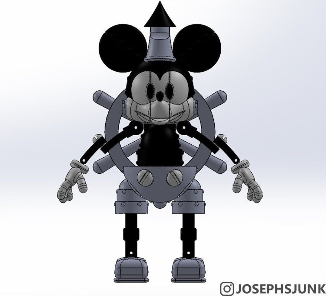 Steampunk Willie - STL Files for 3D Printing - Etsy
