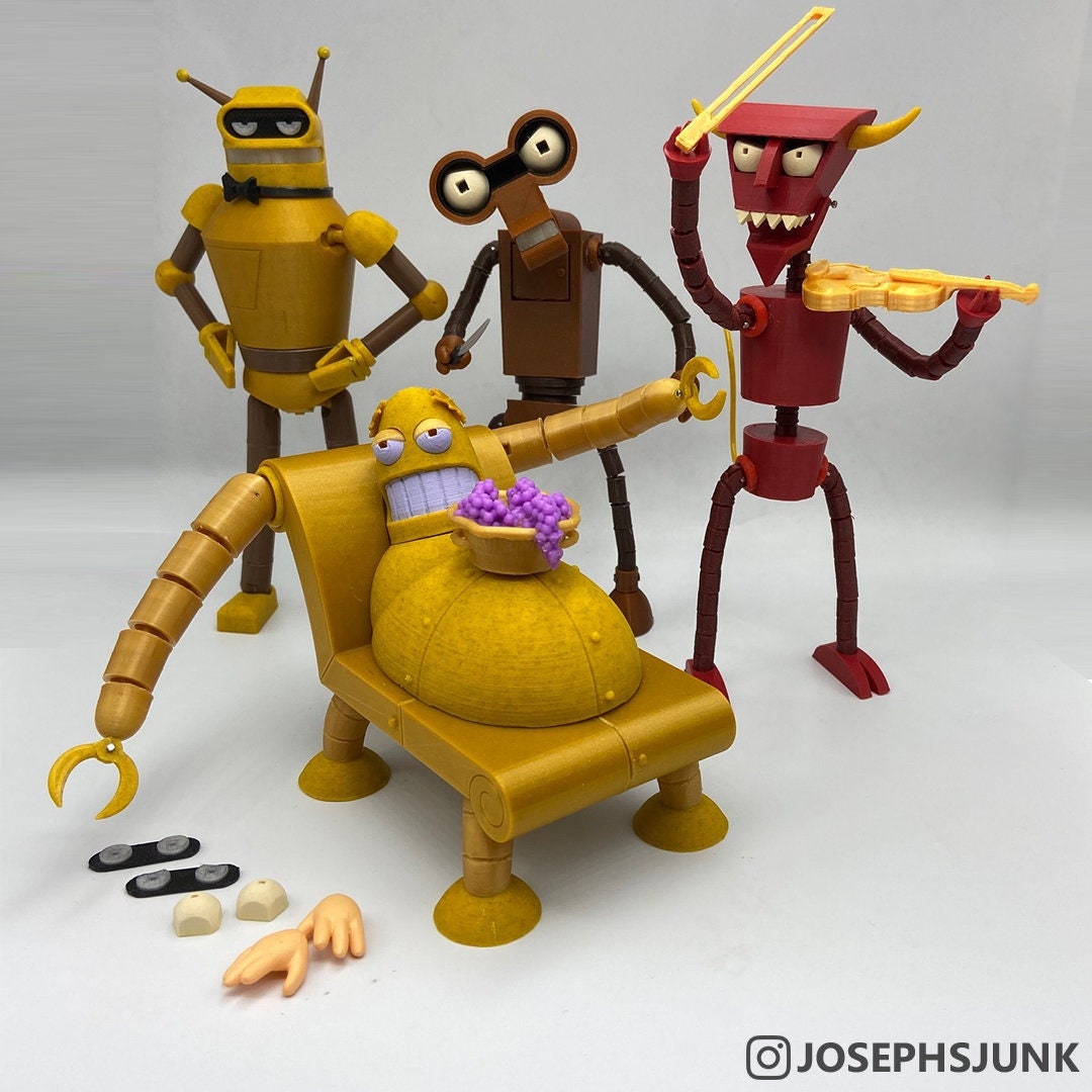 Futurama - Best of the B List Bots - Wave 1 - Etsy