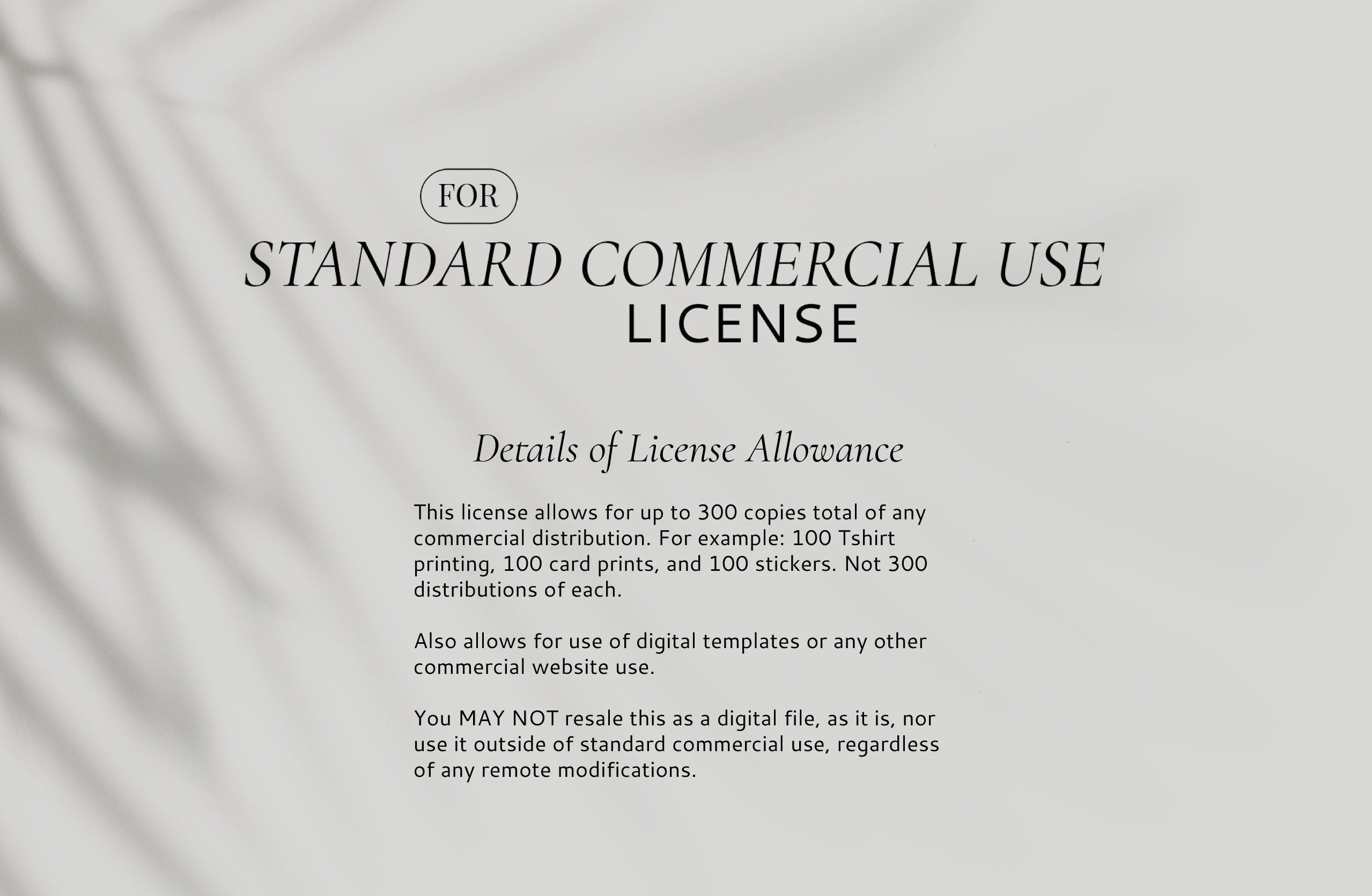 Standard Commercial Use License for Niniprintz Products Retro - Etsy