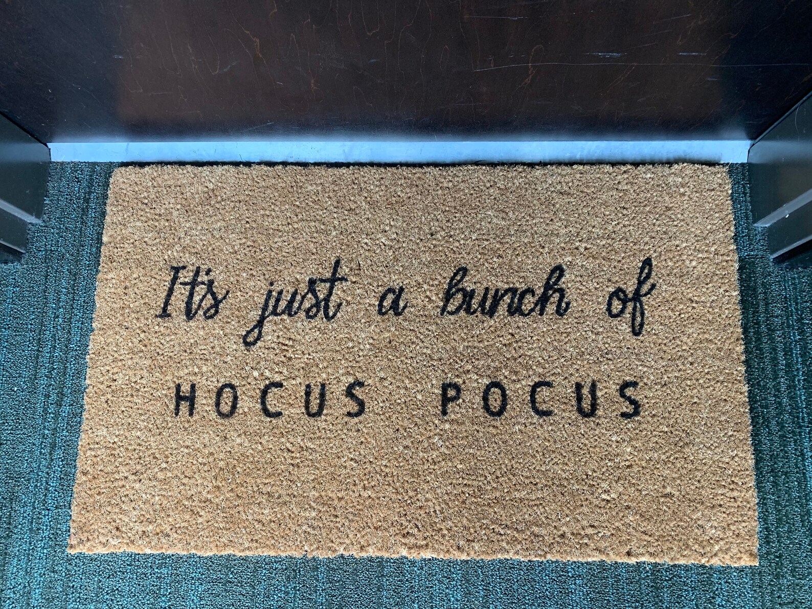 It's All Just a Bunch of Hocus Pocus Doormat Fall Decor Halloween Decor ...