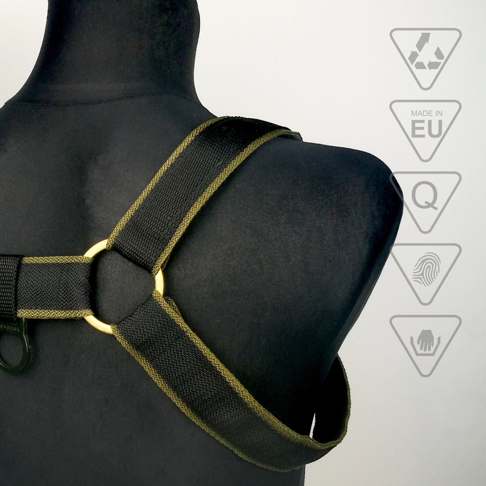 Military Men Harness Men's Chest Harness Man Harness - Etsy