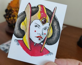 Queen Amidala Comic - Etsy