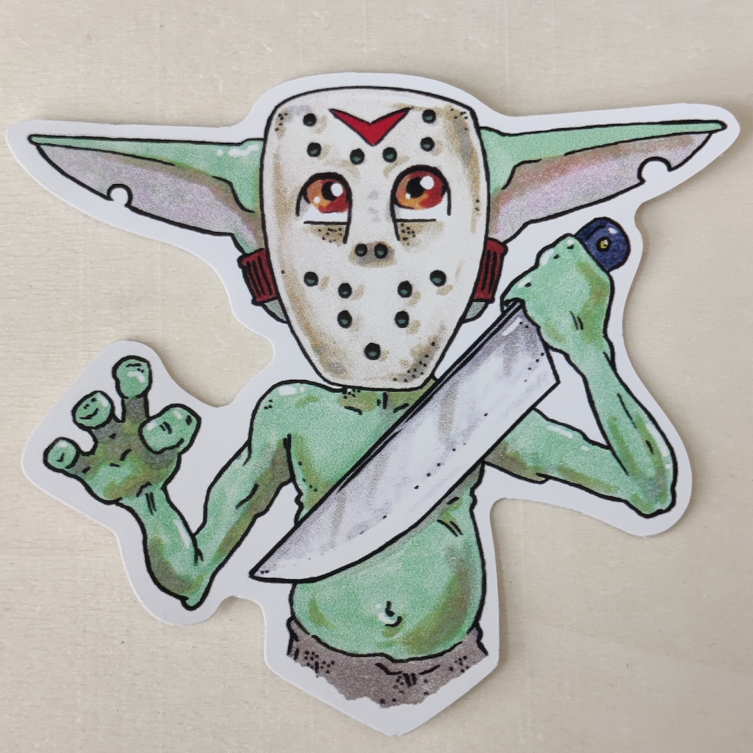 Scary Goblin Goblin Antics Stickers for Water Bottle, Laptops, Planners ...