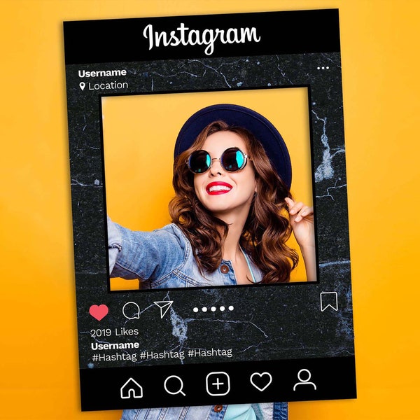 Instagram Frame Etsy Uk