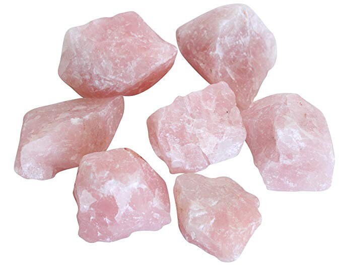 Craft Supplies & Tools Large Chunk Rose Quartz x1 350-500 grams Stones ...