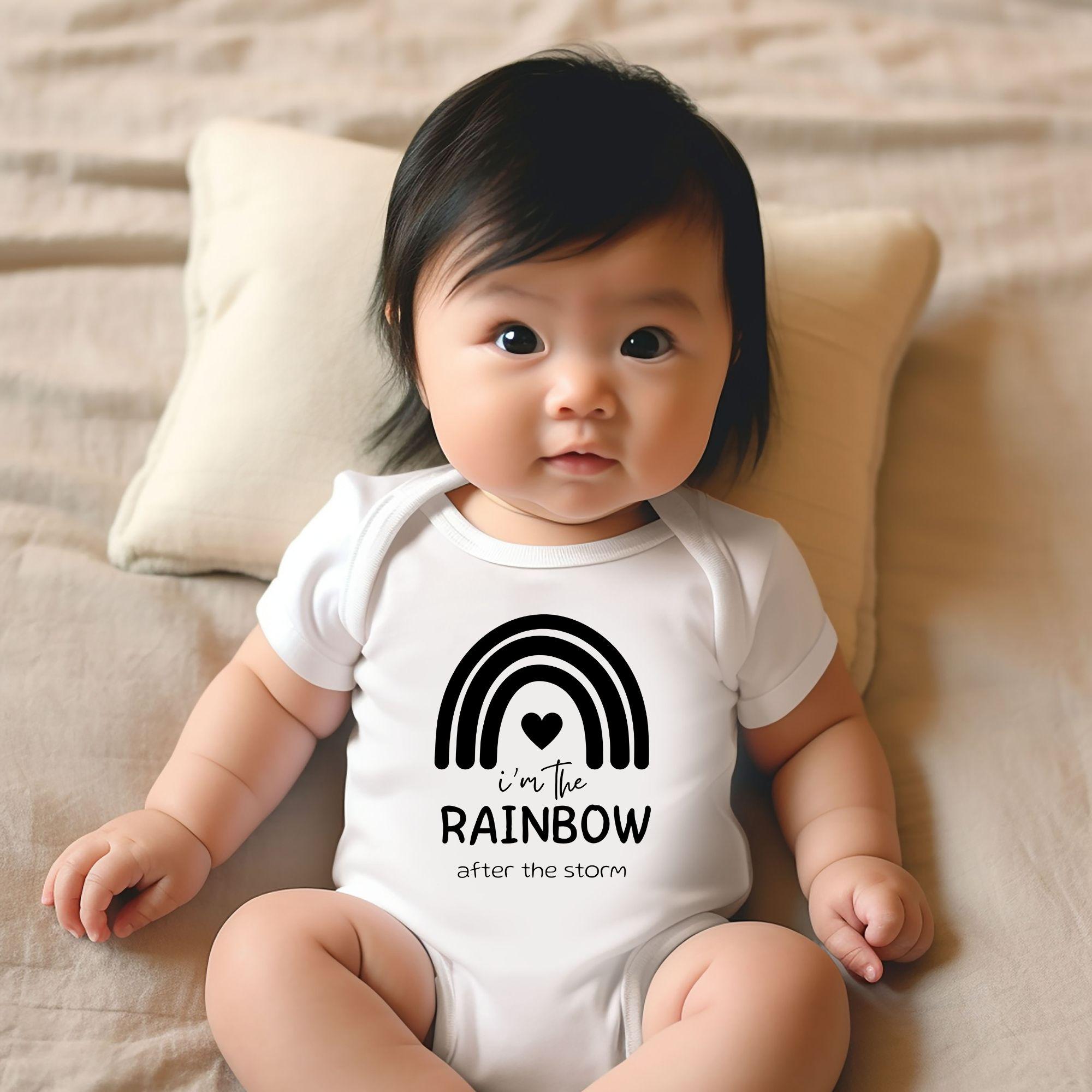 Baby Body "i am the rainbow after the storm", IVF ICSI Baby, Baby ...