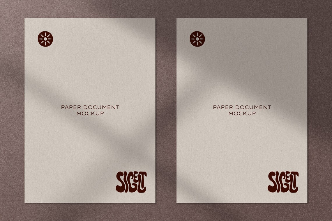 A4 Document Print Mockup Template, PSD Mockup for A4 Stationery Flyer ...