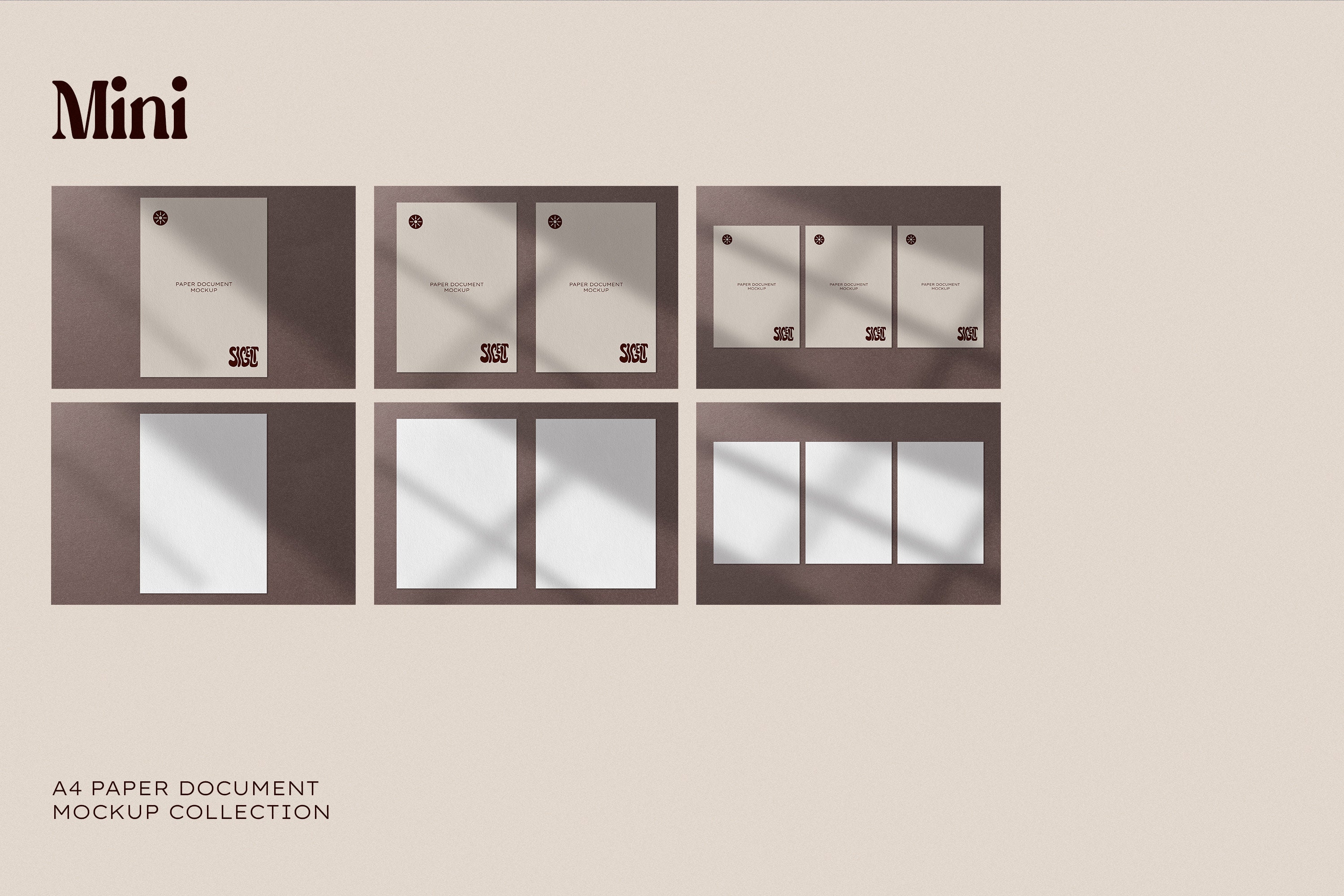 A4 Document Print Mockup Template, PSD Mockup for A4 Stationery Flyer ...