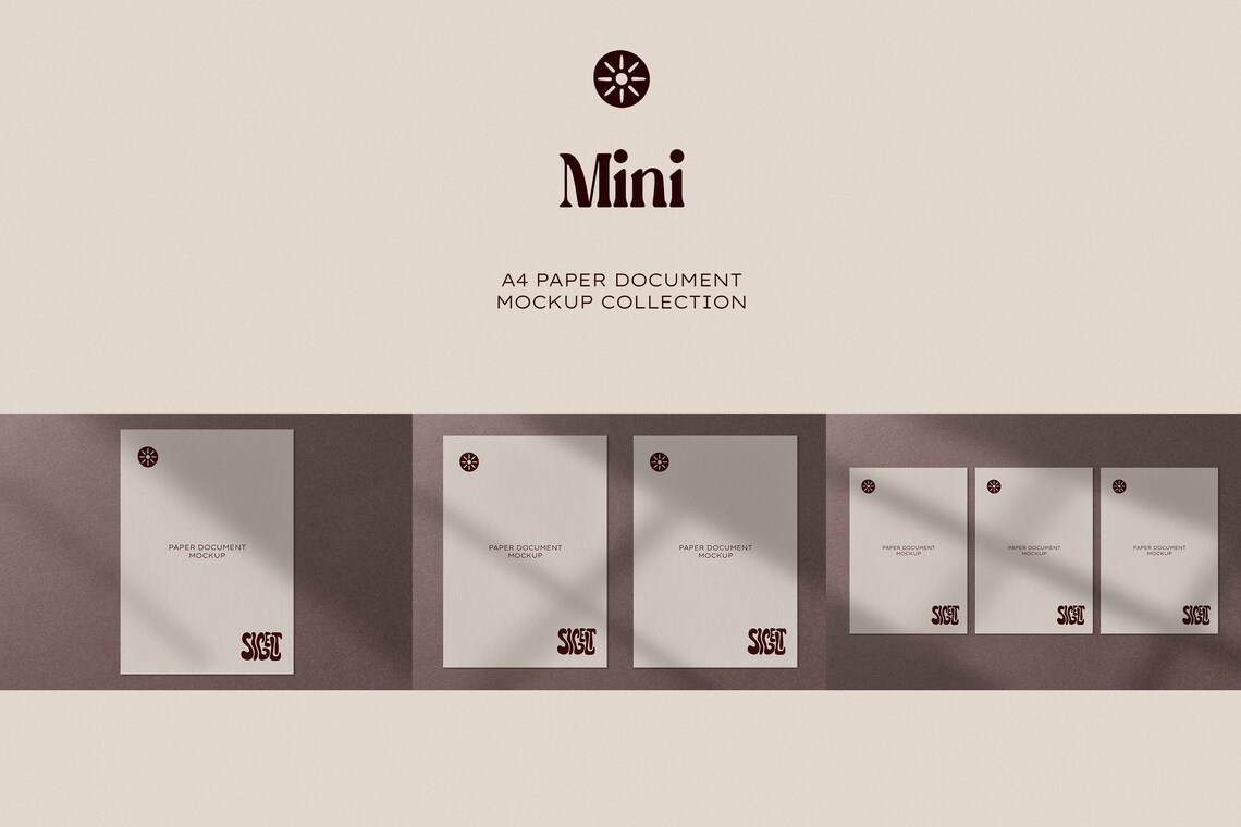 A4 Document Print Mockup Template, PSD Mockup for A4 Stationery Flyer ...