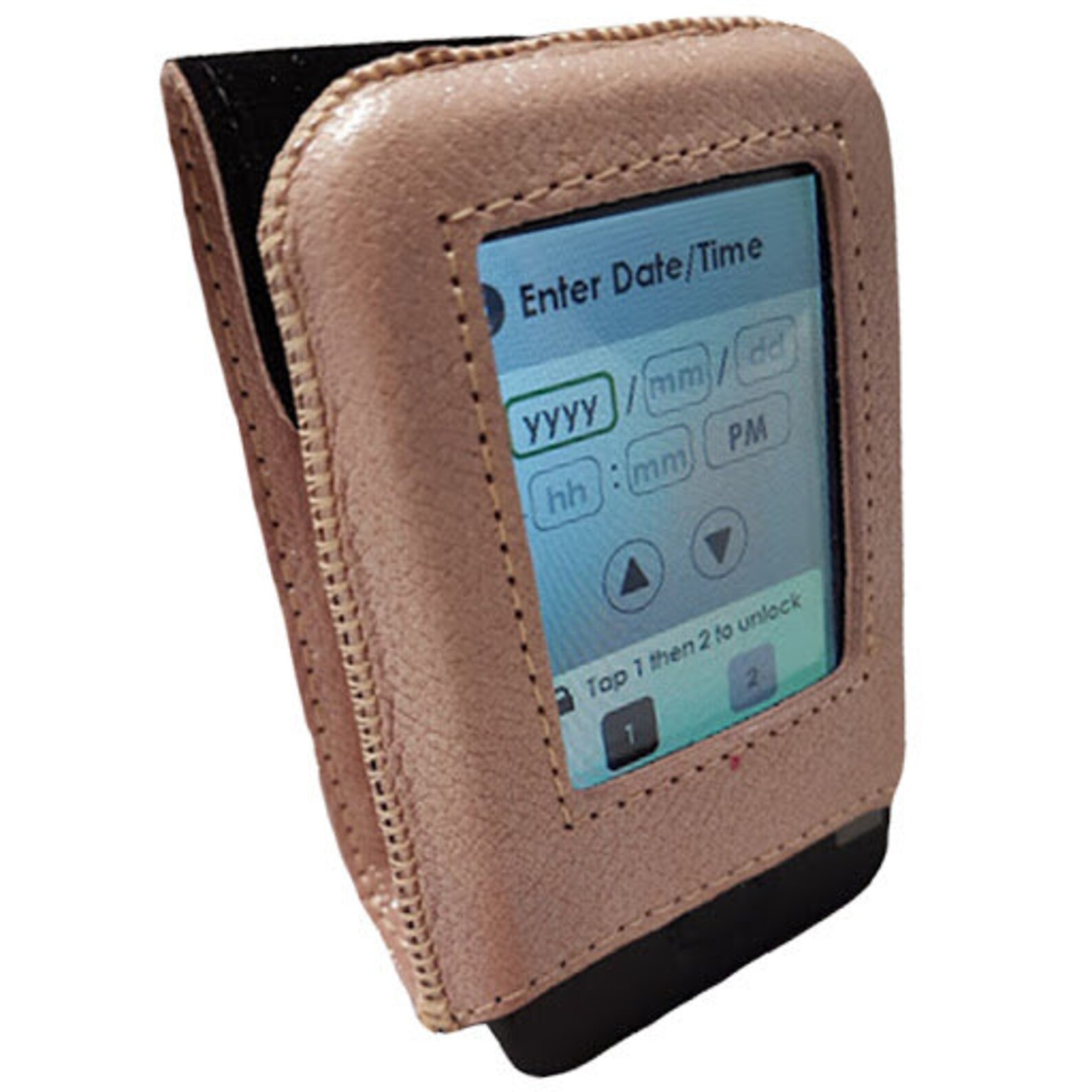 Dexcom G6 Receiver Touchscreen Genuine Leather Case With Clip Powder - Etsy