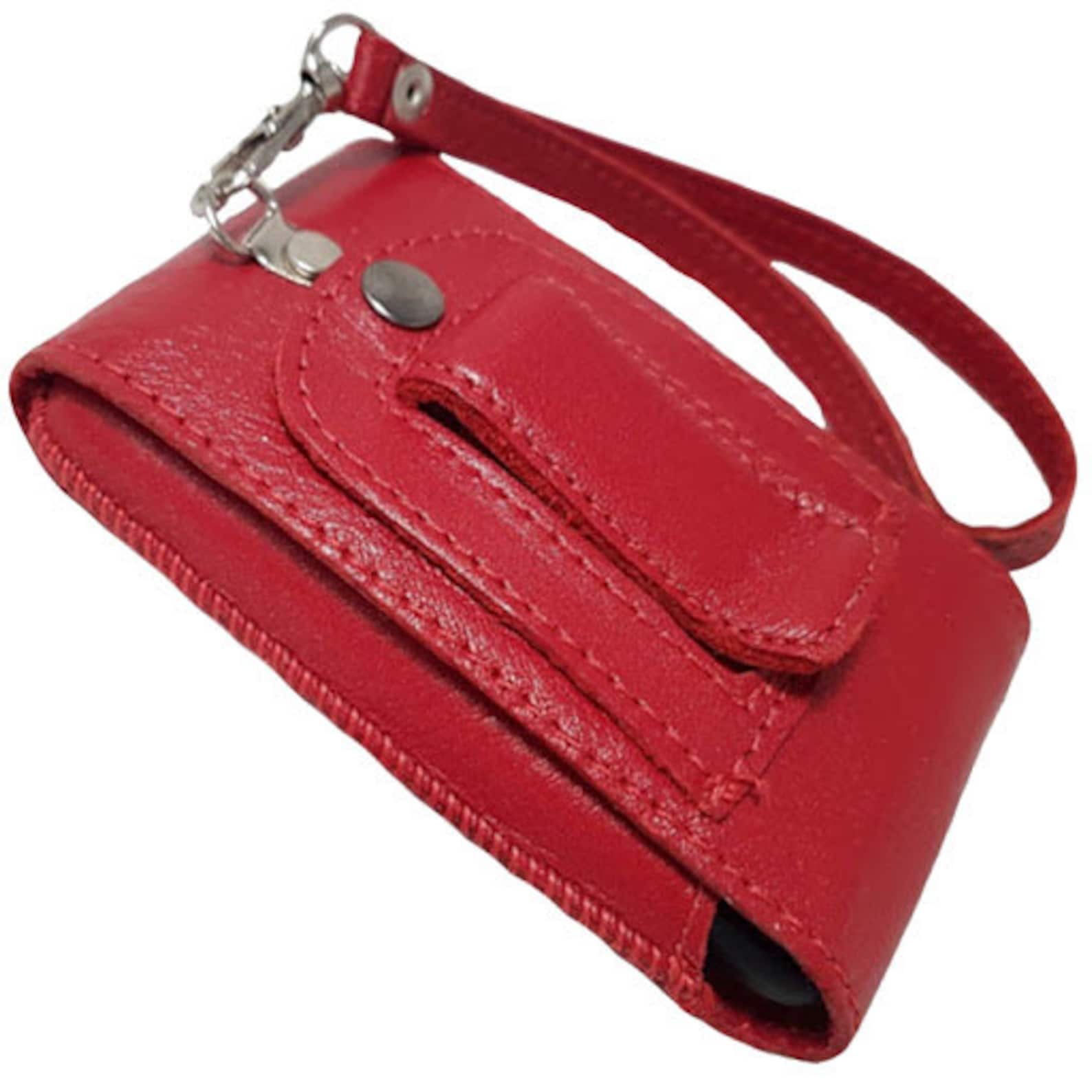 Dexcom G6 Receiver Touchscreen Genuine Leather Case With Clip Red - Etsy