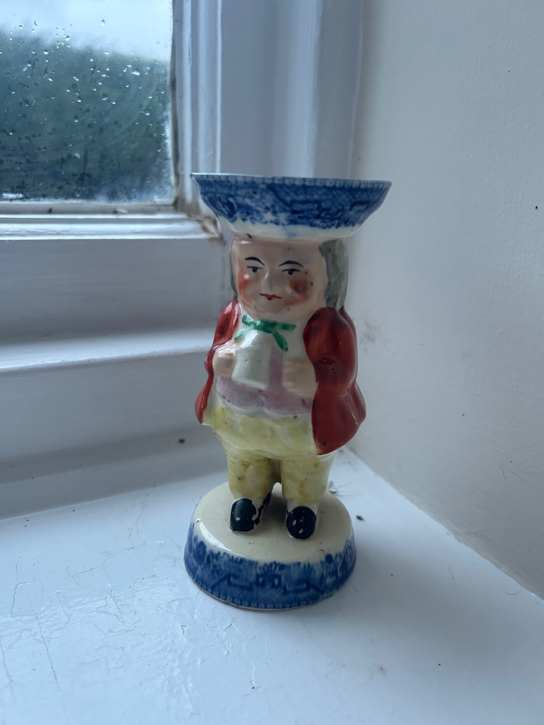 Early 1800s Staffordshire or Prestonpans Toby Mustard Cruet Condiment ...