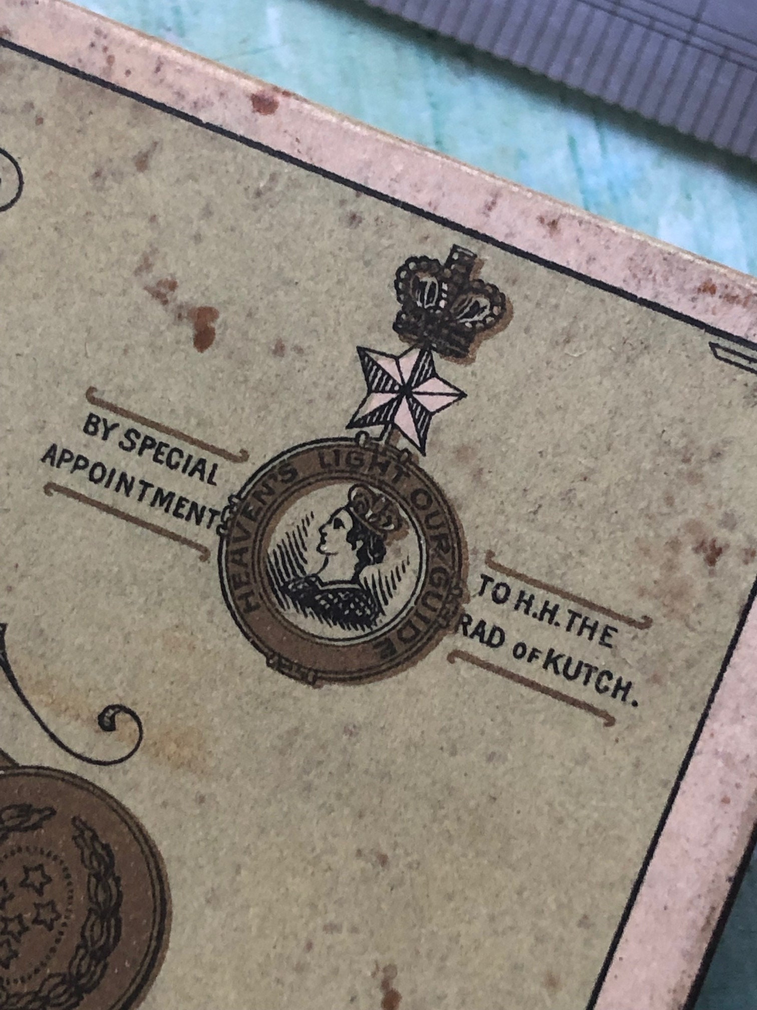 Very Old and Rare Victorian Tin Advertising Cigarette Tin Louis Coen ...