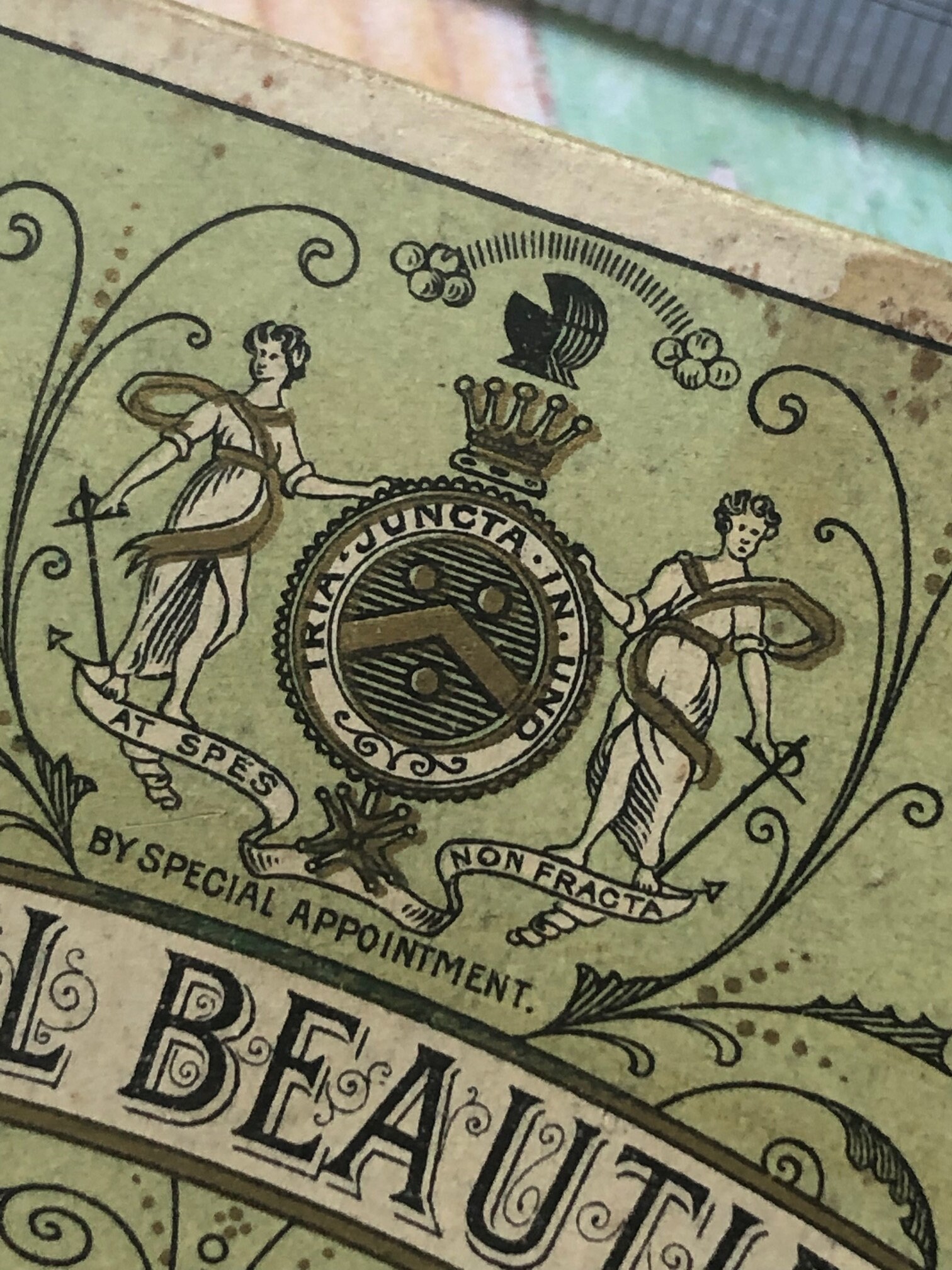 Very Old and Rare Victorian Tin Advertising Cigarette Tin Louis Coen ...