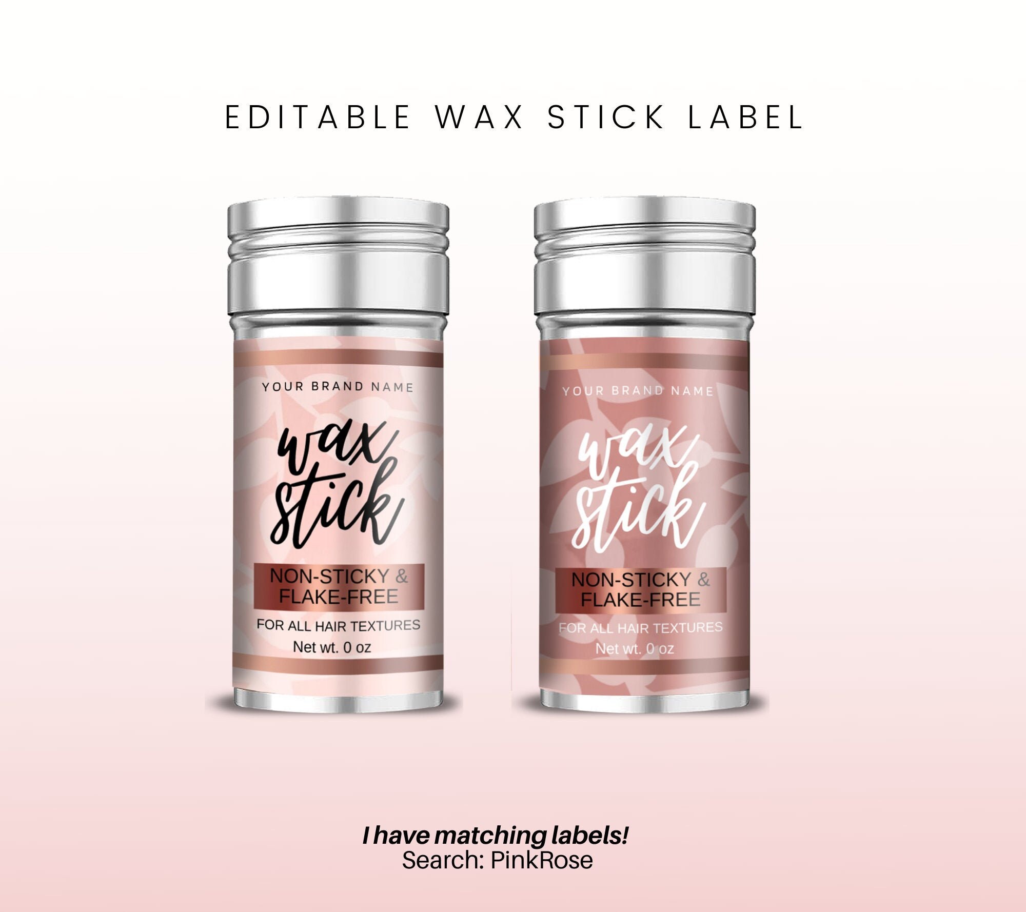 DIY Product Label Wax stick label Edge Stick Label Custom | Etsy
