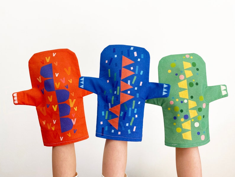 Monster Glove Puppet | Hand Puppet | Pretend Play - Etsy